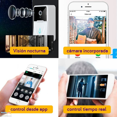 TIMBRE INTELIGENTE CON CAMARA + ENVIO GRATIS – activestoreperu